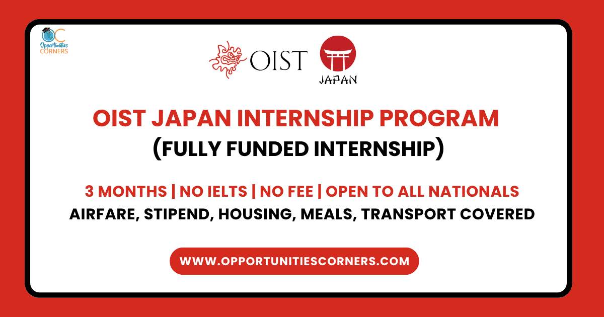 OIST Japan Internship Program 2025 (Fully Funded) OIST Japan Internship Program 2025 (Fully Funded)