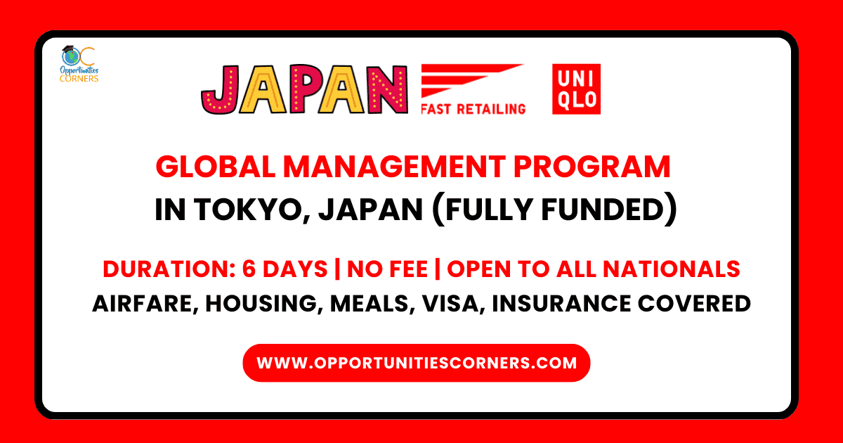 UNIQLO Global Management 2026 in Japan (Fully Funded)