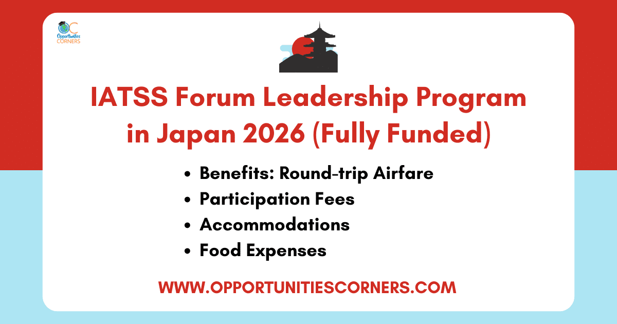 IATSS Forum Leadership Program in Japan 2026 (Fully Funded)