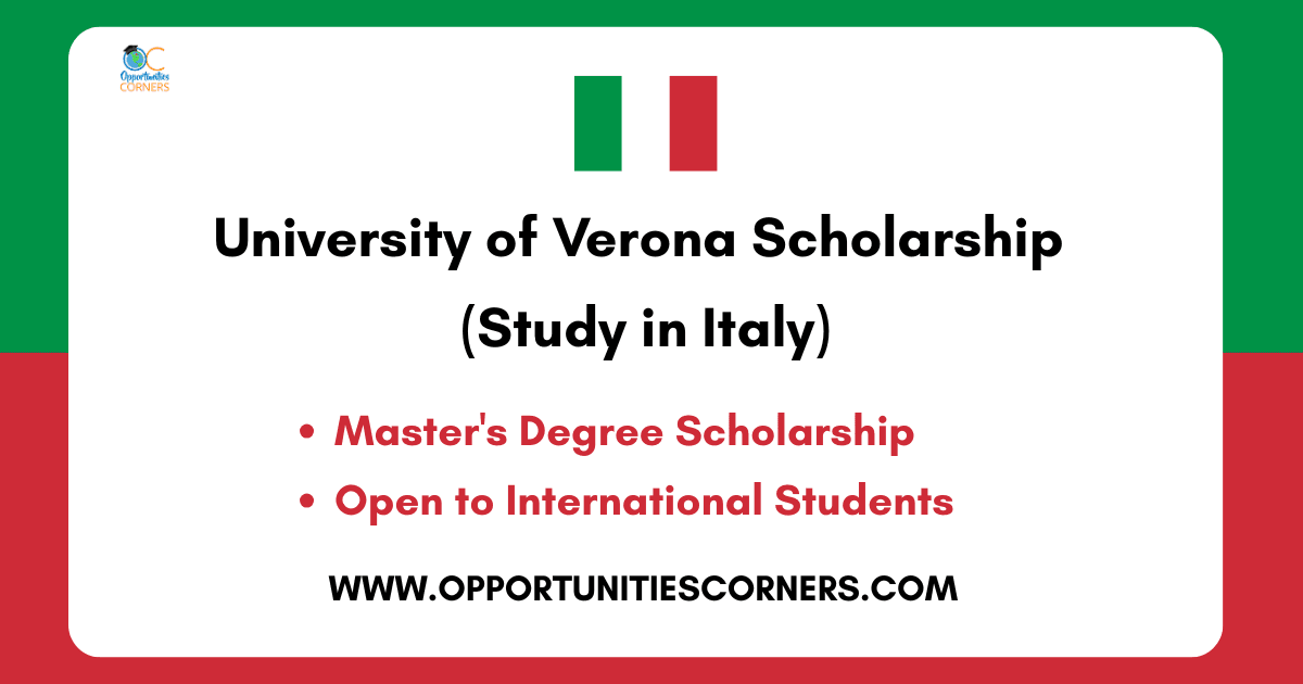 University of Verona Scholarship 2026 | Study in Italy