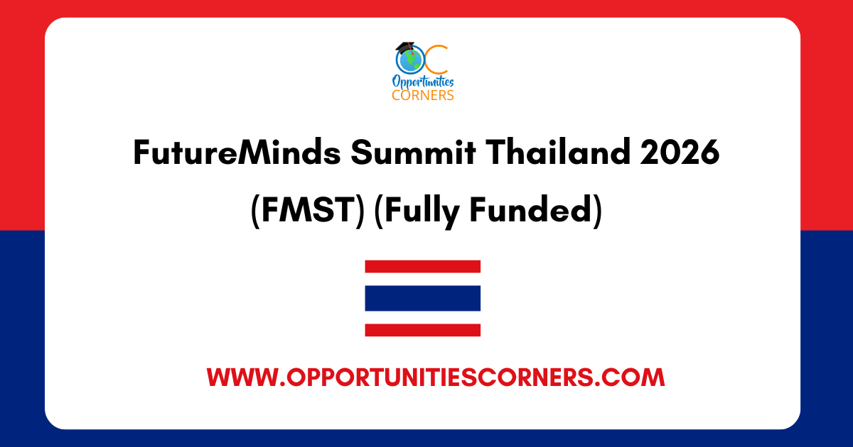 FutureMinds Summit Thailand 2026 (FMST) (Fully Funded)