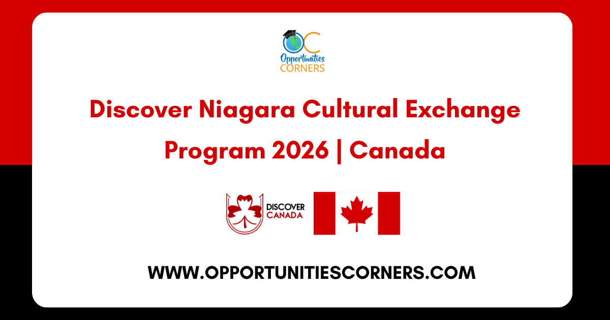 Discover Niagara Cultural Exchange Program 2026 | Canada