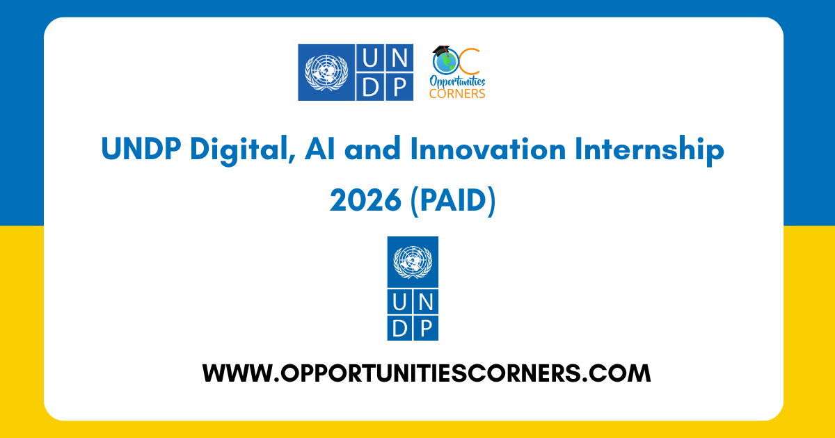 UNDP Digital, AI and Innovation Internship 2026 (PAID)